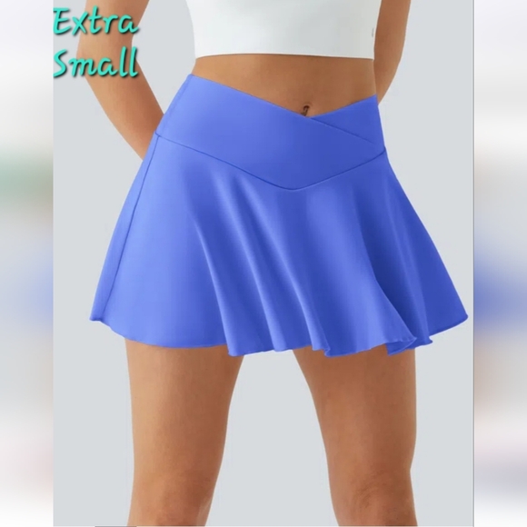 HALARA | Skirts | Halara Softlyzero Crossover 2in Tennis Skirt | Poshmark